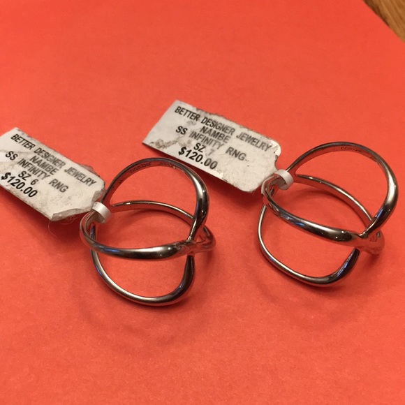 Nambe | Jewelry | Nambe Sterling Silver Womens Infinity Ring | Poshmark